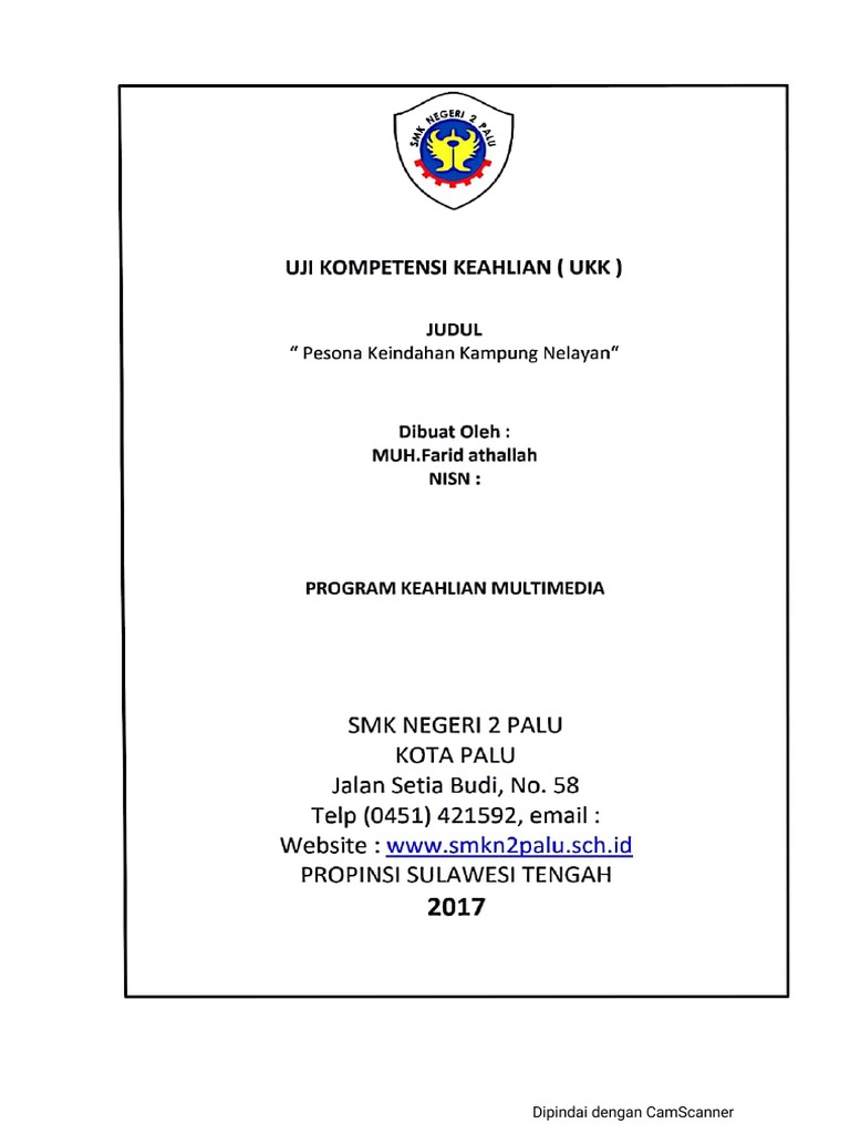 Contoh Proposal UKK | PDF