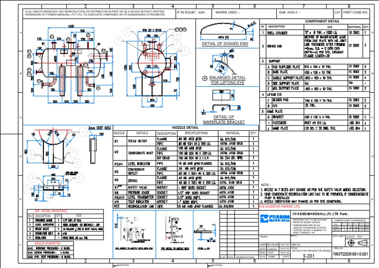 Component Detail: Detail of Dished End | PDF