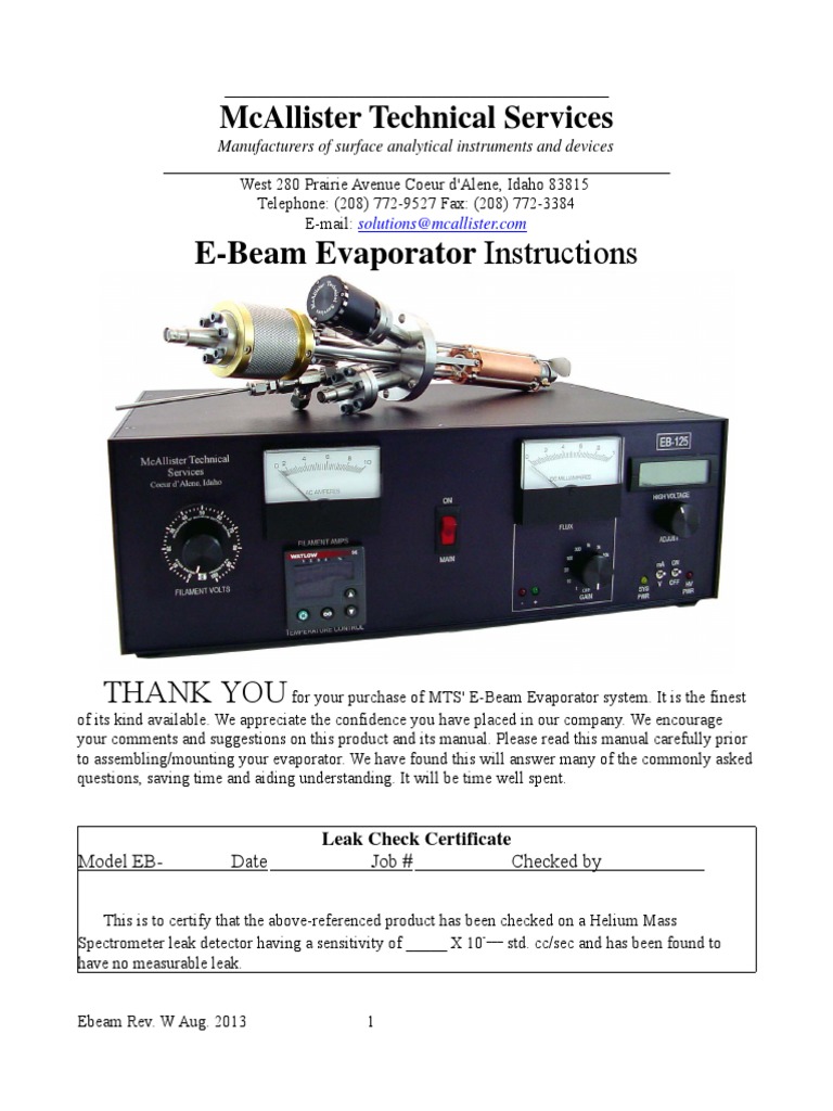 Ebeam Manual | Download Free PDF | Incandescent Light Bulb | Screw