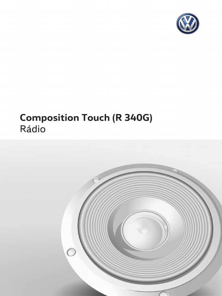 Manual Rádio Composition Touch 340 | PDF | Armazenamento de dados de ...