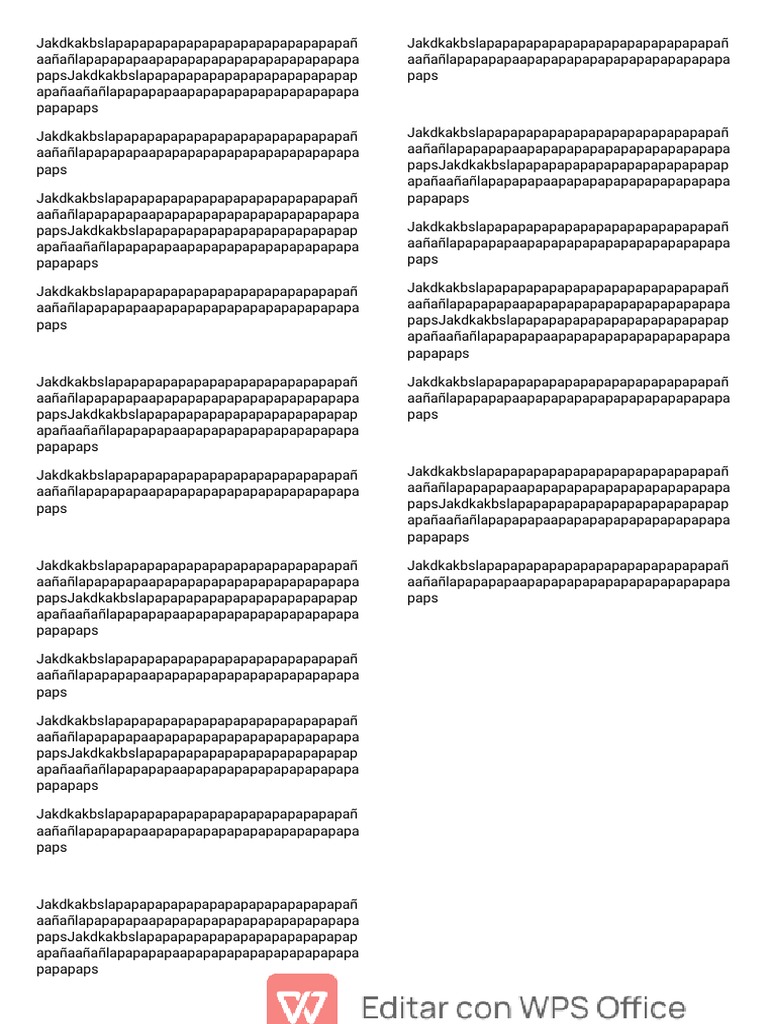 Plantilla Dos Columnas | PDF