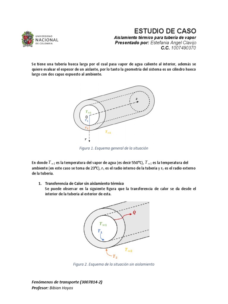 Aislamiento Térmico en Tuberías | PDF | Métodos y materiales de ...