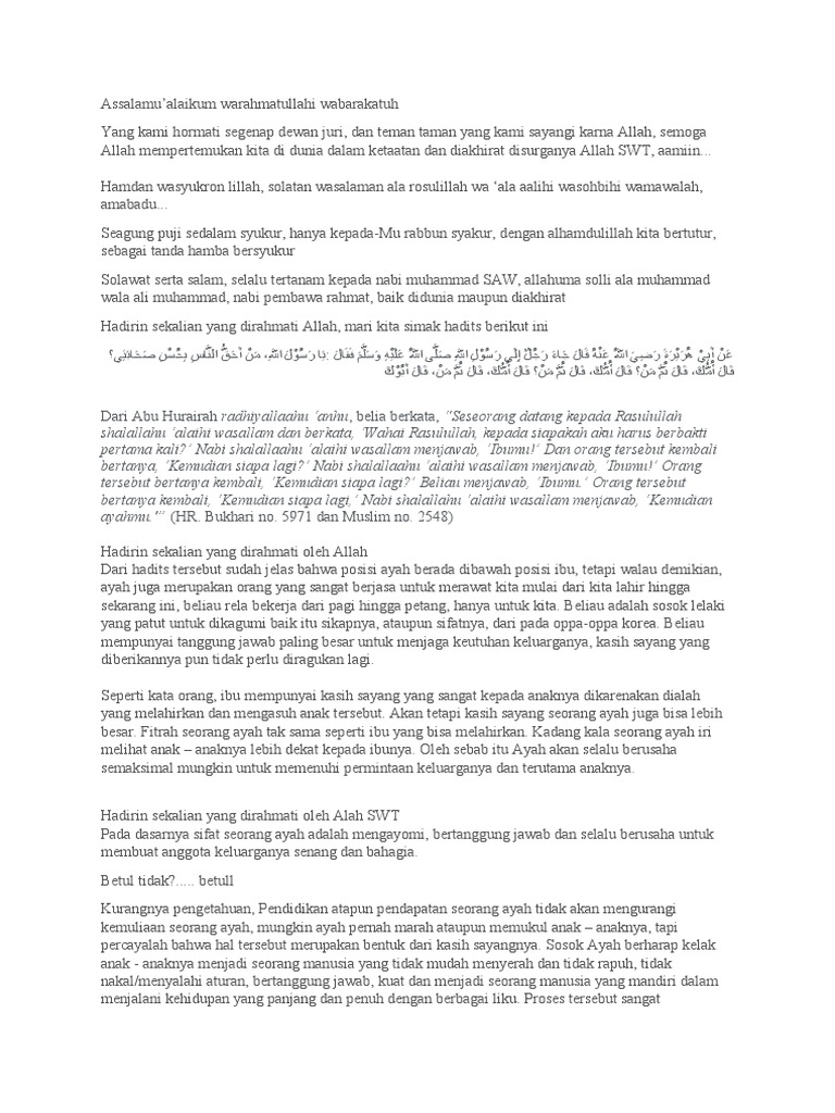 Memahami Peran Ayah Dalam Keluarga Pdf