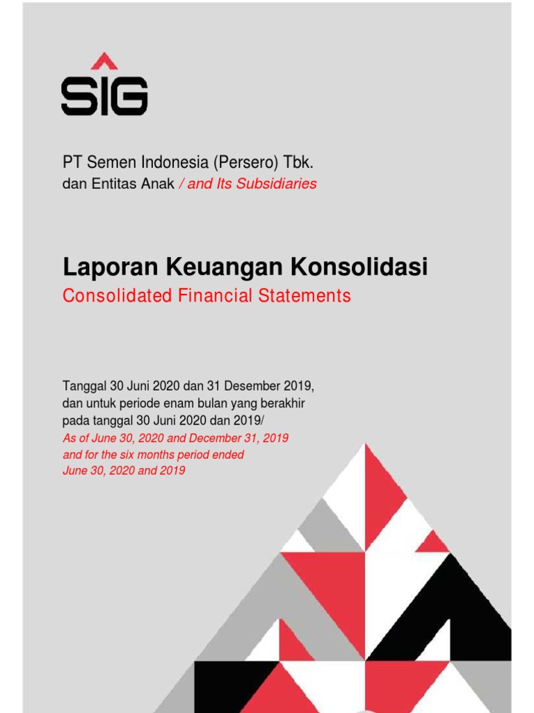 2Q 2020 SMGR Semen+Indonesia+ (Persero) +TBK | PDF