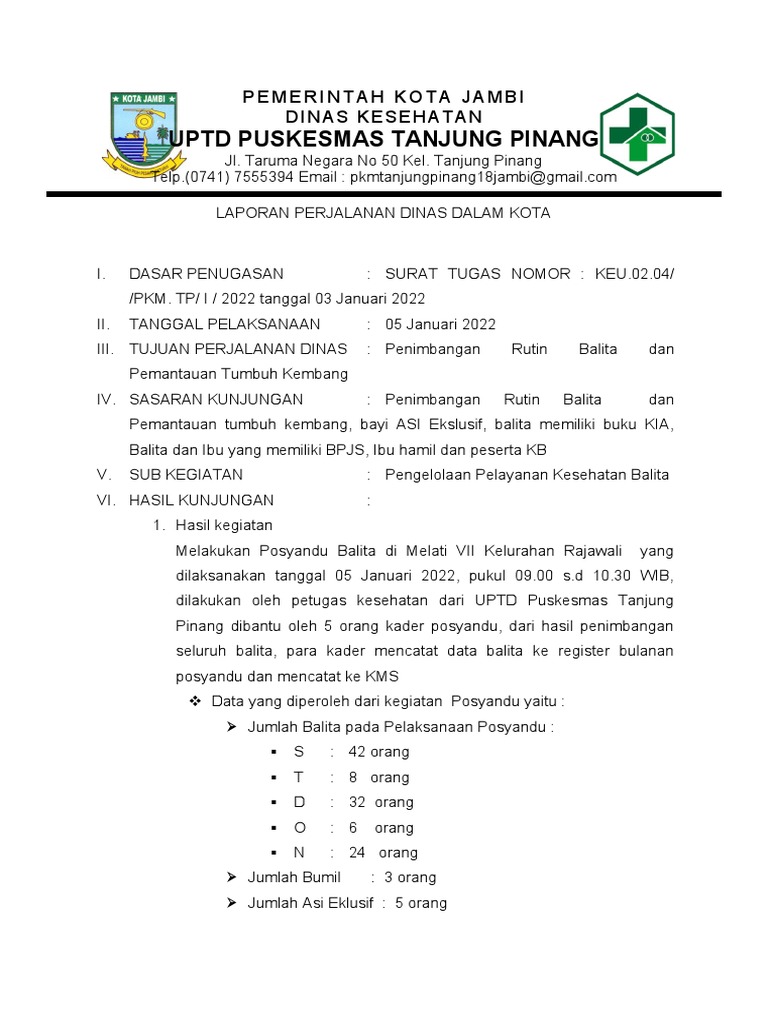 LPD Posyandu Melati 7 Tahun 2022 | PDF | Ilmu Sosial | Kesehatan Holistik