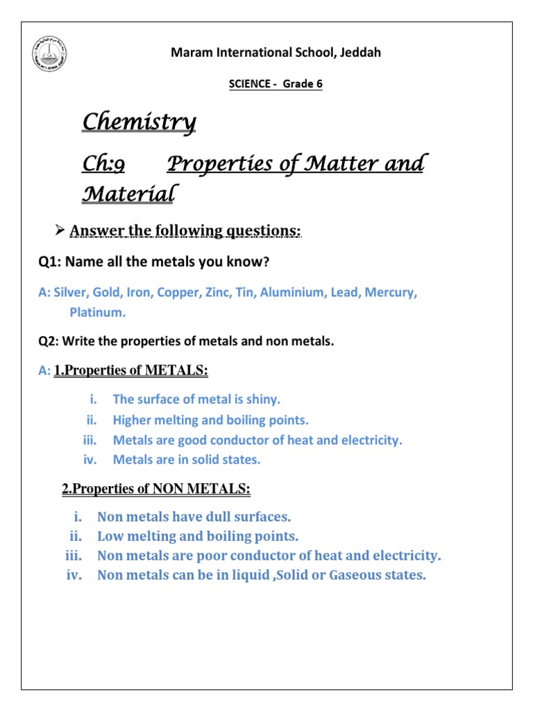 Science Qna | PDF