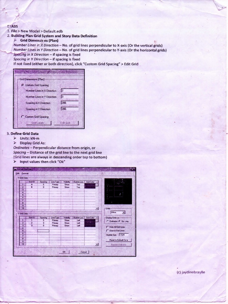 ETABS - Tutorial 1 | PDF