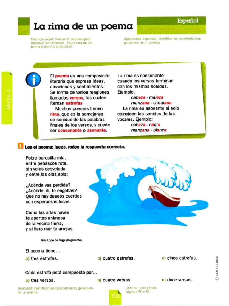 Rimas y Estructura de Poemas para Niños | PDF | Rima