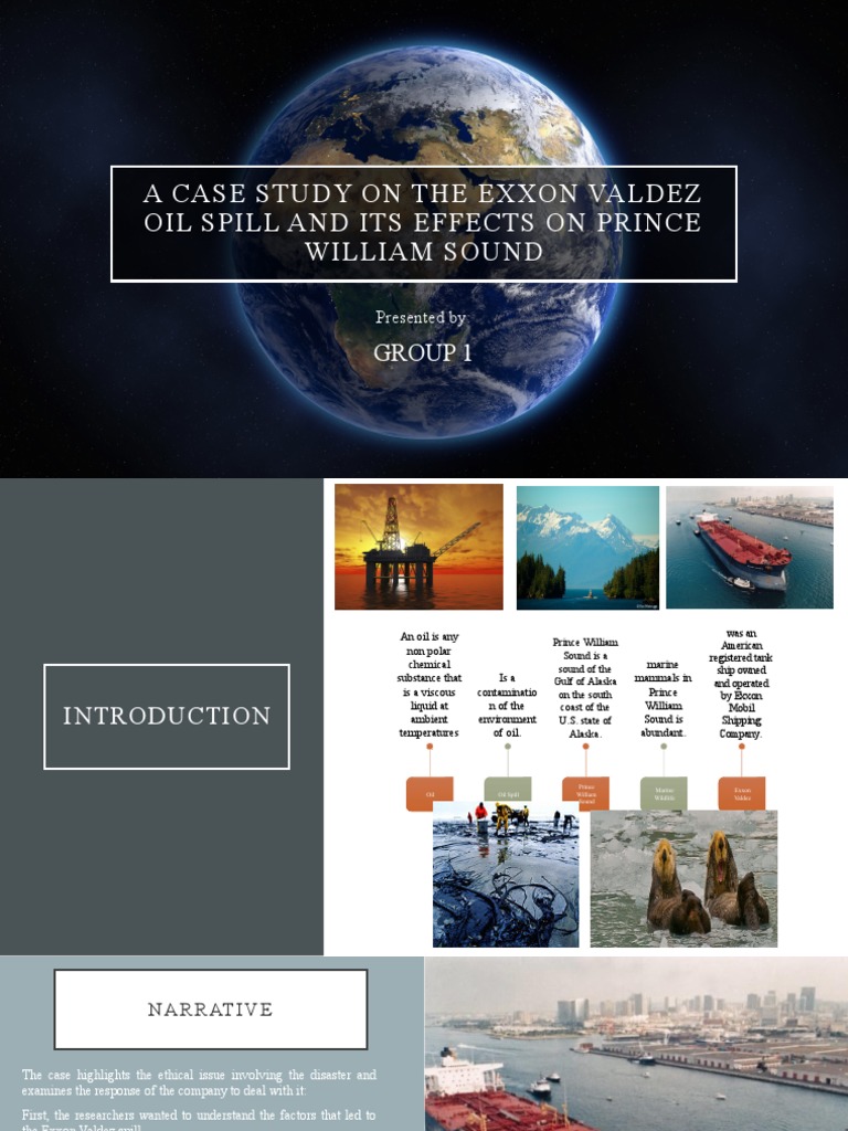 A Case Study On The Exxon Valdez Oil | PDF