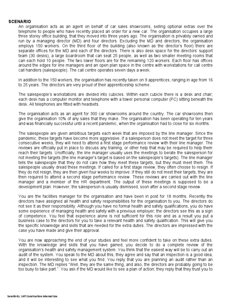 Mock Test 4 | Download Free PDF | Desk | Risk