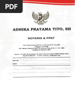 Contoh Akta Pendirian PT | PDF