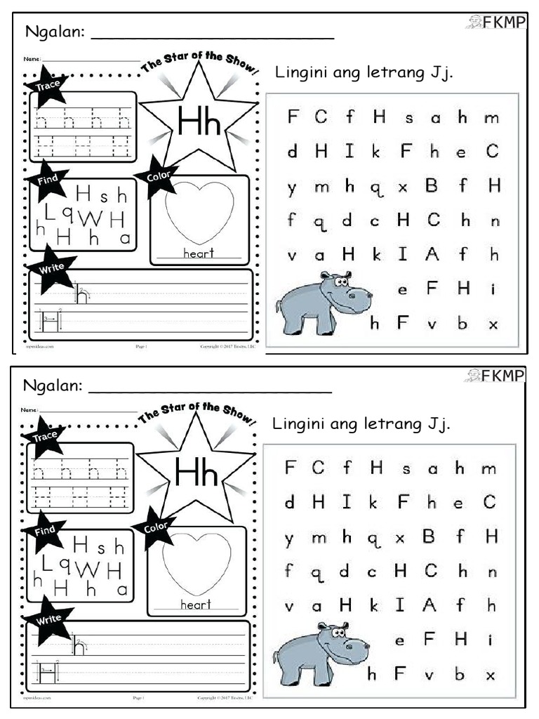 Week 24 Bisaya Worksheets | PDF