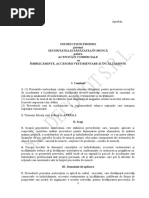 Tabel Prezenta Instruiri | PDF
