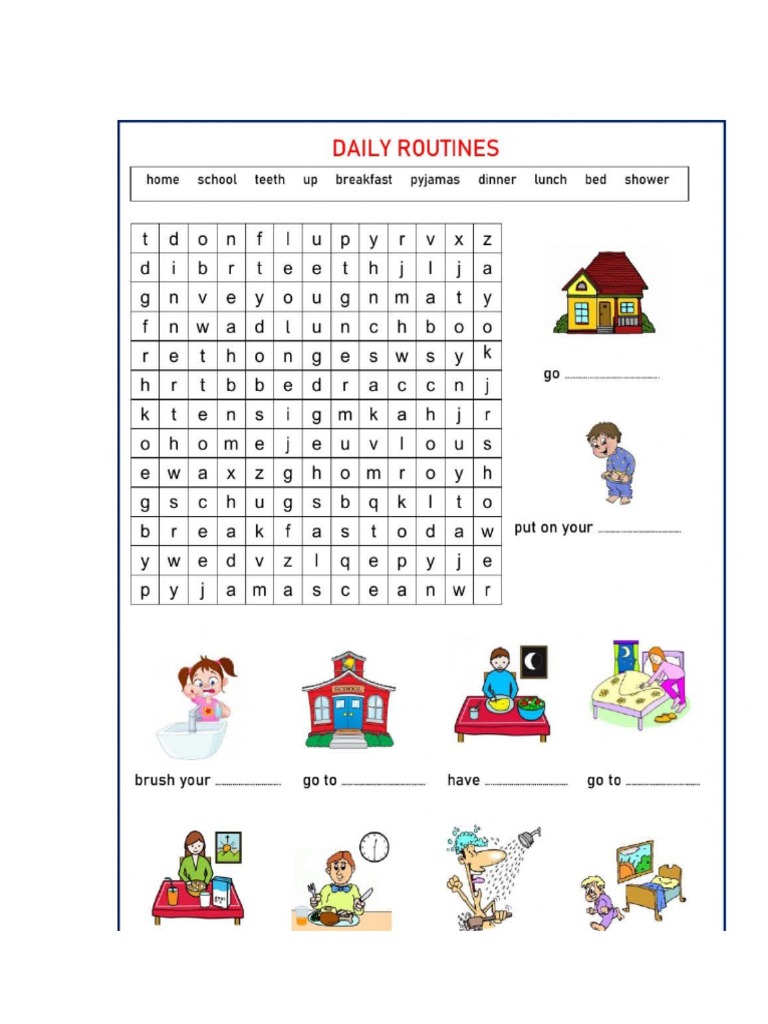 Daily Routines | PDF