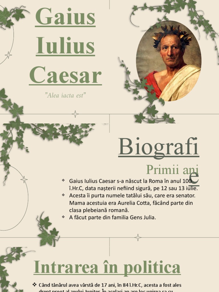 Gaius Iulius Caesar | PDF