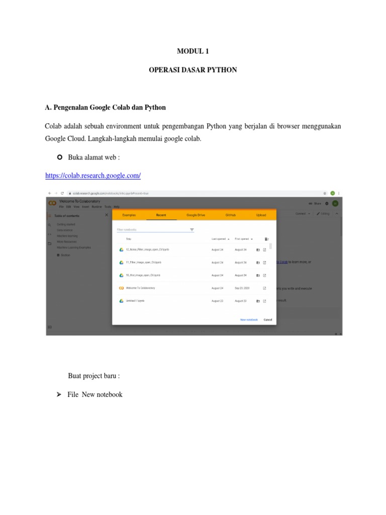 MODUL 01-New | PDF | Metode & Bahan Ajar | Komputer