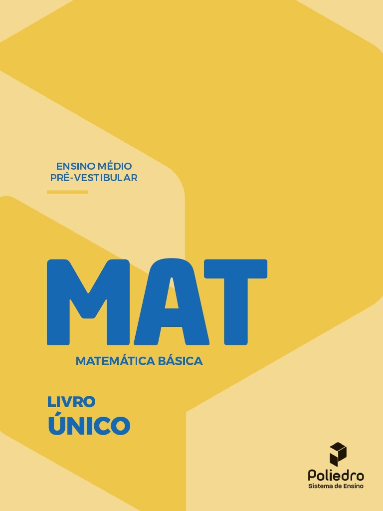 Matemática Básica - Vol. Único | PDF