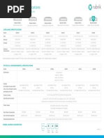 Spec Sheet Rubrik Appliance Specs r6000 | PDF | Solid State Drive ...