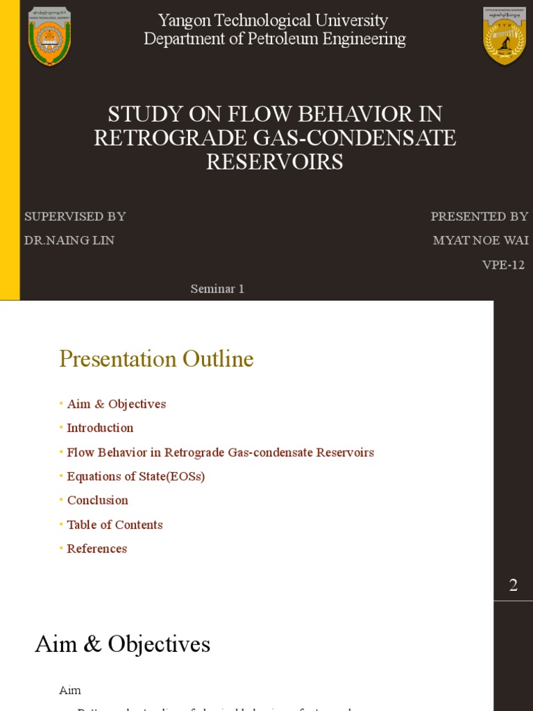 Basic Introduction To Gas-Condensate Reservoir | PDF | Petroleum ...