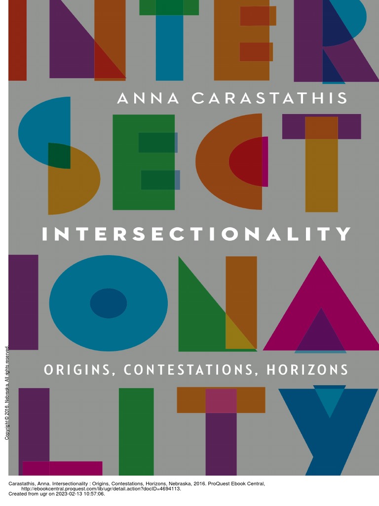 Intersectionality Origins Contestations Horizons | PDF Intersectionality Origins Contestations Horizons | PDF