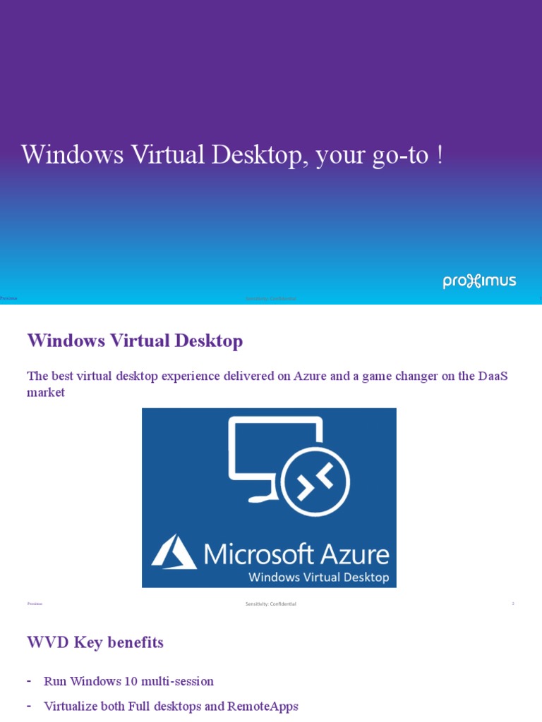 An Overview of the Key Features, Benefits, and Architecture of Windows Virtual Desktop on Azure ...