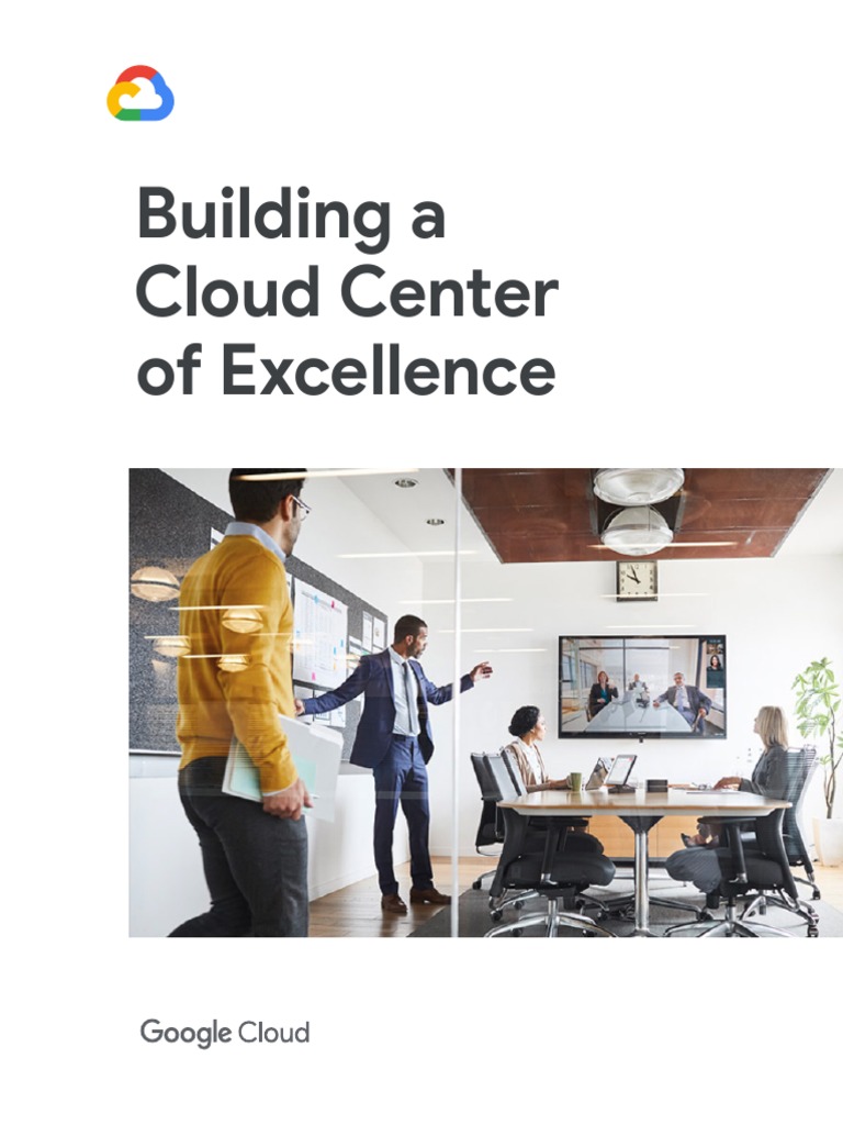 Cloud Center of Excellence | Download Free PDF | Cloud Computing | Computer Security