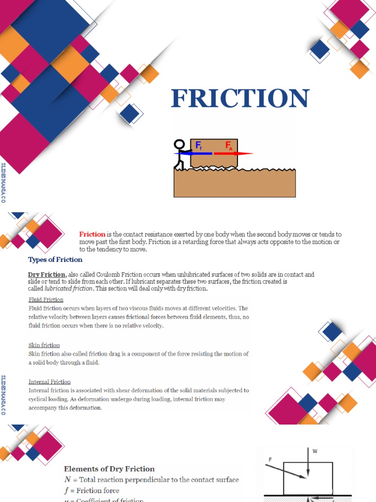 Friction | PDF | Friction | Mechanics
