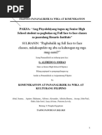 SURVEY QUESTIONNAIRE Tagalog Pure | PDF
