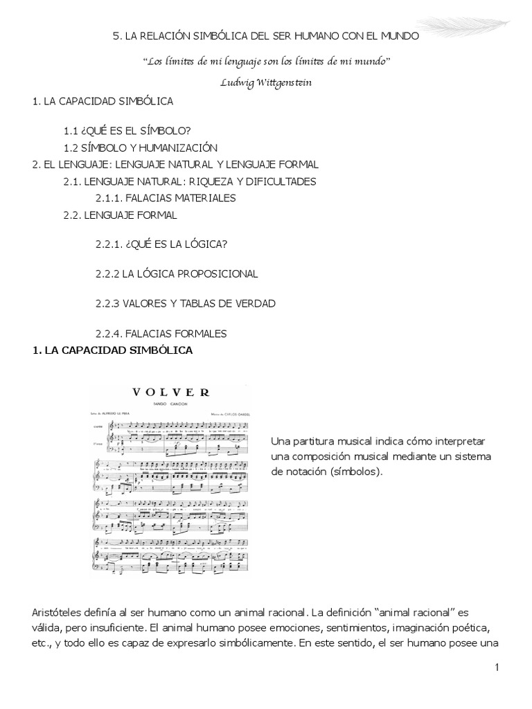 Símbolo Lógica PDF | PDF