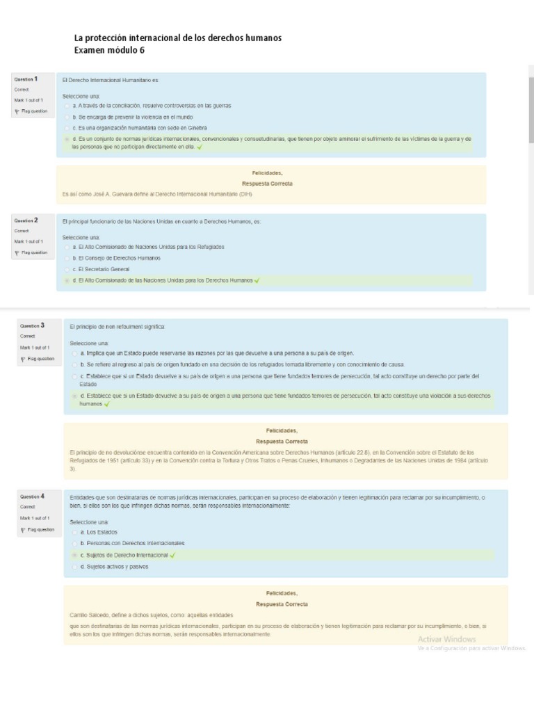 Examen Módulo 6 | PDF