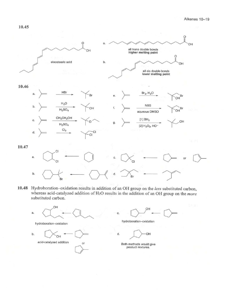 Smith Organic Chemistry 6th Edition Solution PDF 34 | PDF