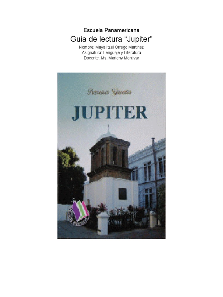 Guia de Lectura "Jupiter" | PDF