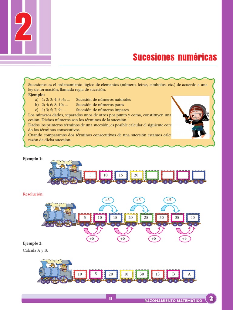 RM - P - 3°gr - S2 - Sucesines Numericas | PDF | Secuencia