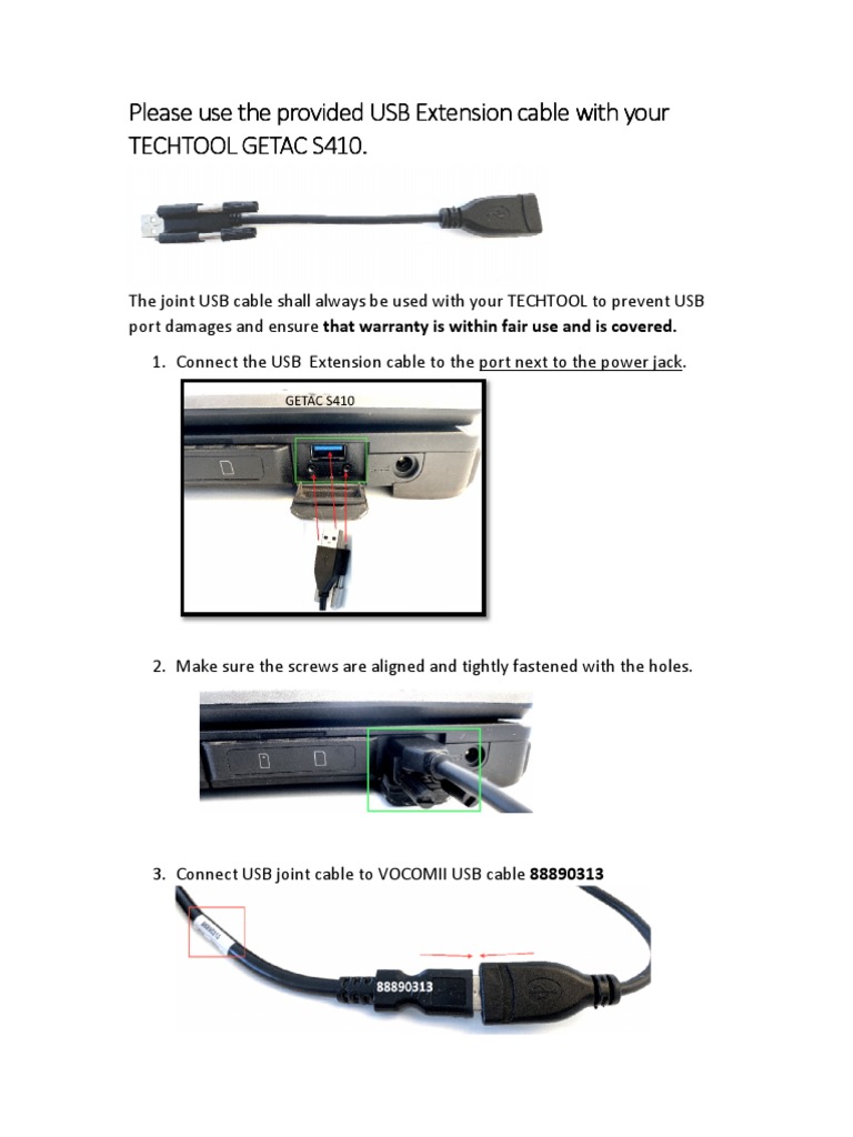 Fair Use of USB Extension Cable S410 Mindre - v1 | PDF | Home & Garden ...