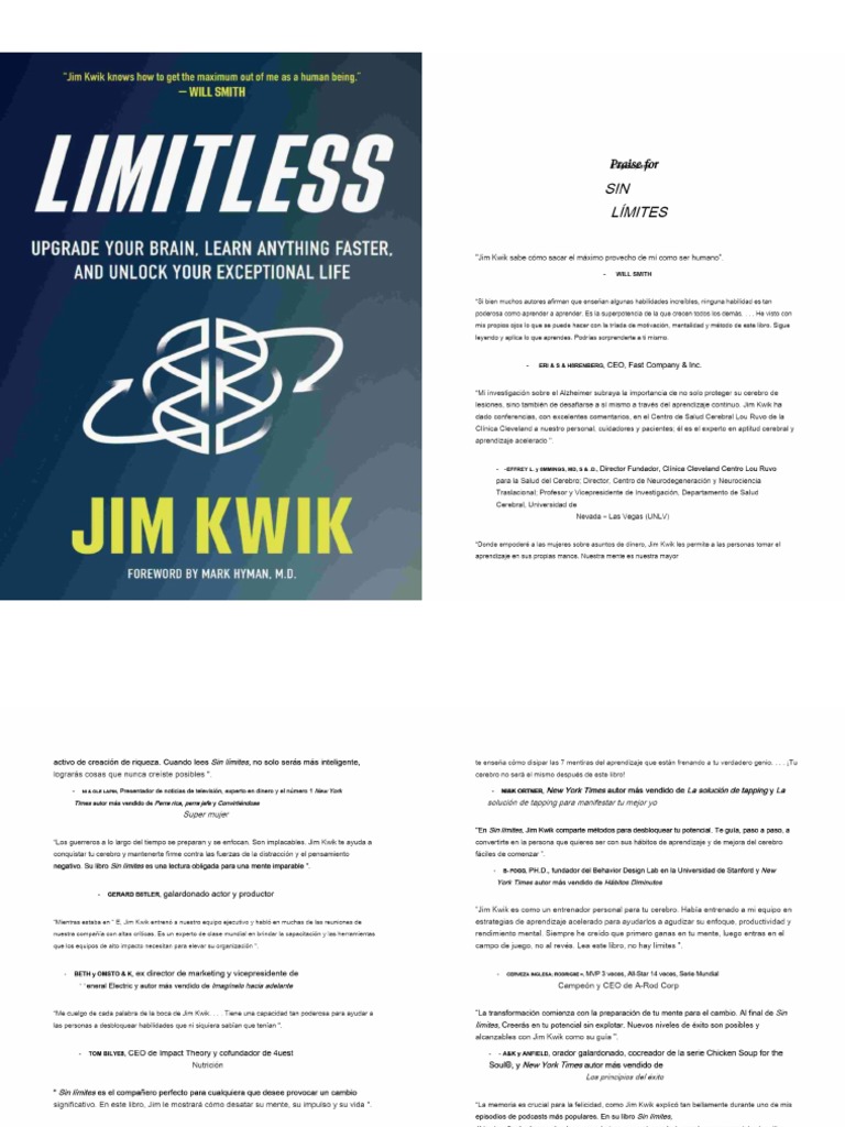Libro LIMITLESS en Español Horizontal | PDF