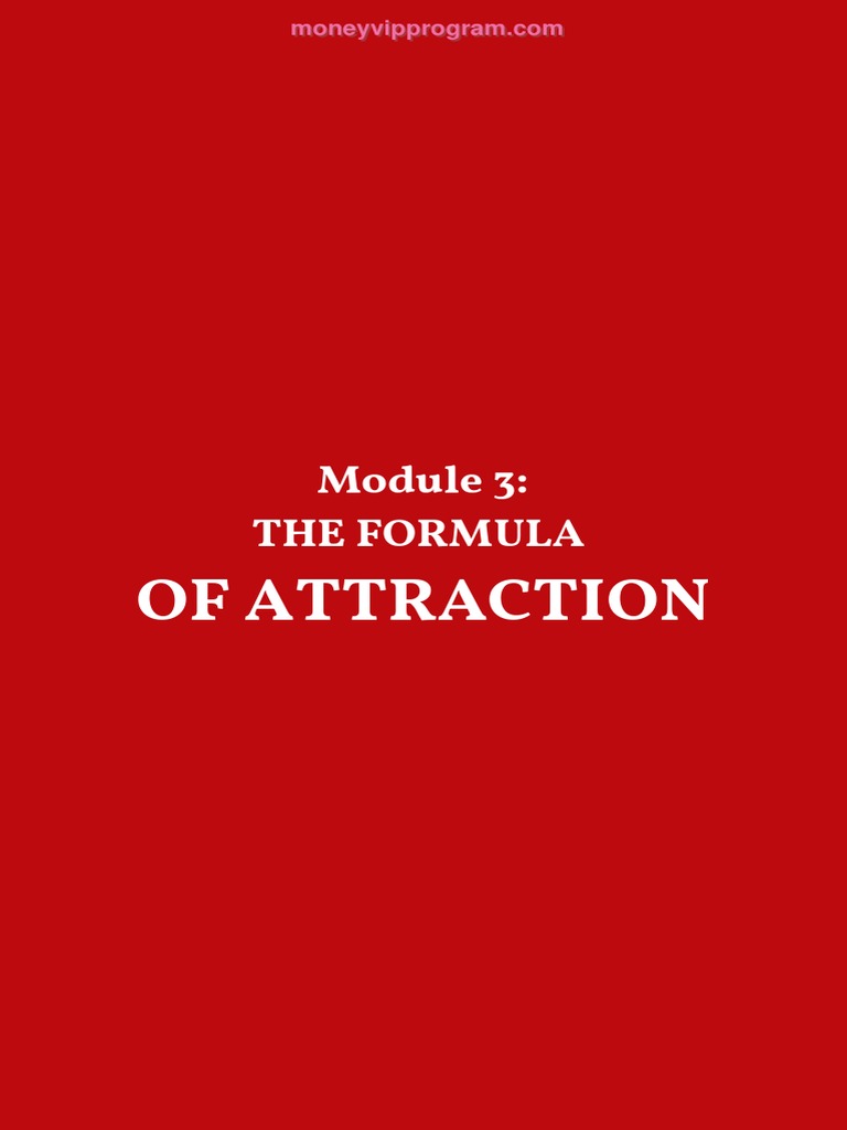 PT3 - The Formula of Attraction | PDF | Extraversion And Introversion ...