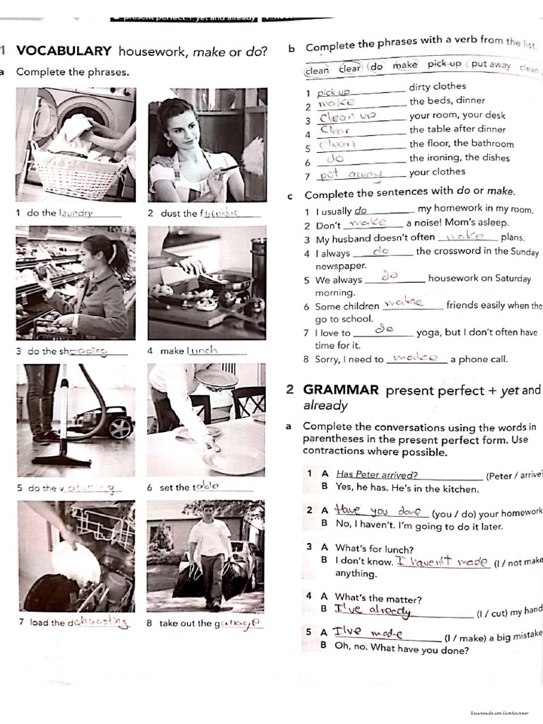 4a, 4b, 4c Workbook | PDF