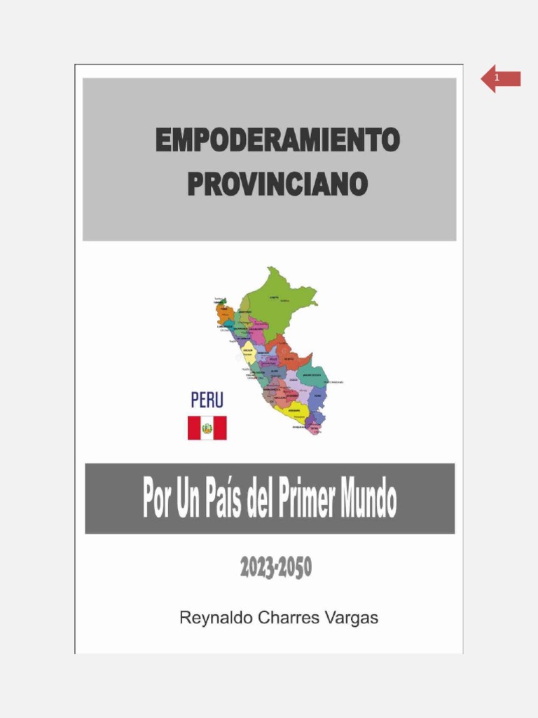 Empoderamiento Provinciano 2a Compressed Pdf Perú Corrupción