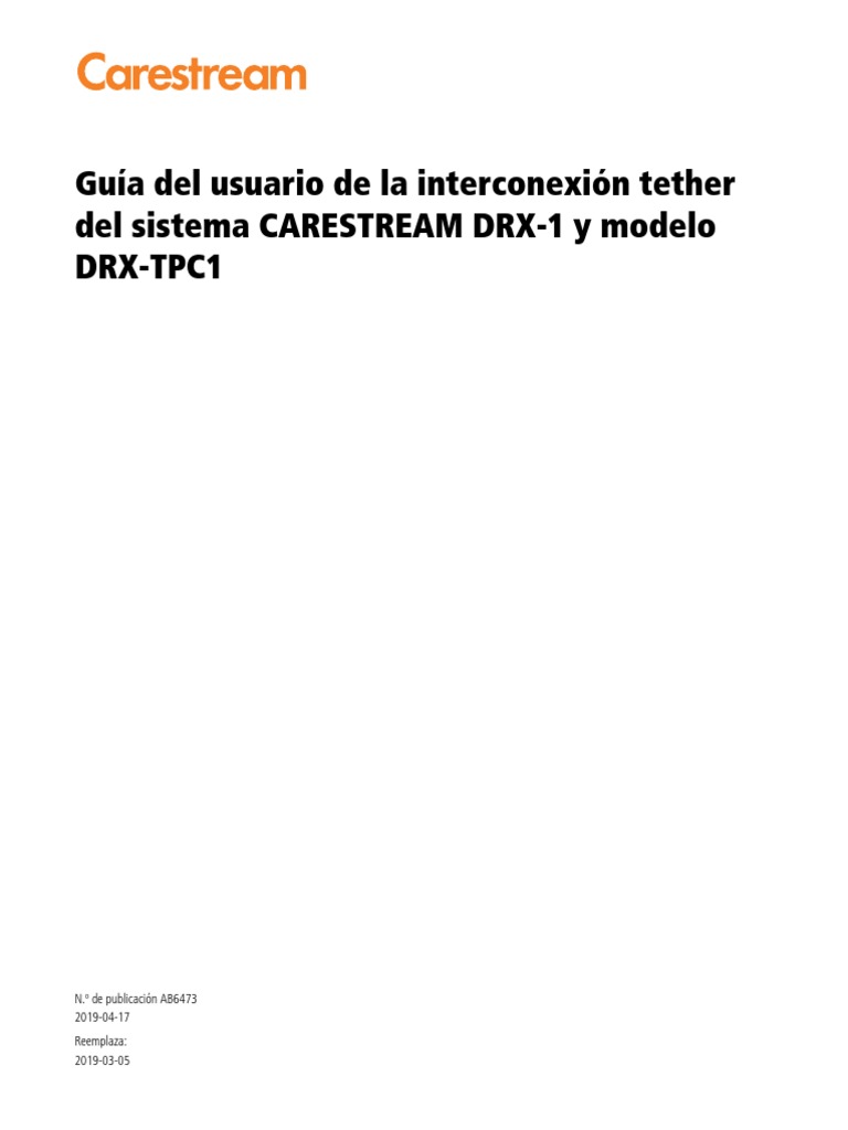 AB6473 C - DRX Tether UG - Es | PDF | Enchufes y tomas de corriente alterna | Compatibilidad ...