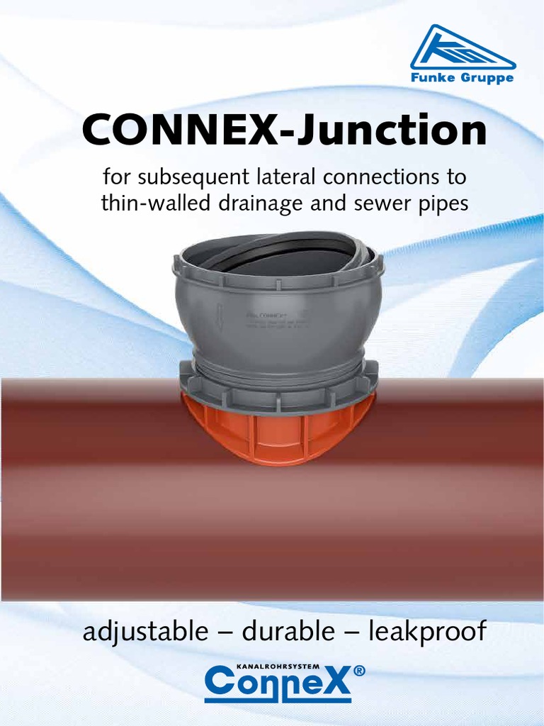 Funke Kunststoffe CONNEX Junction Brochure 10 2020.pdf | PDF | Pipe ...
