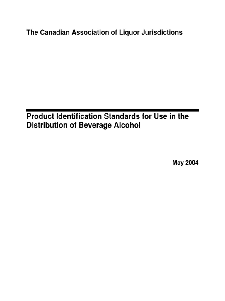 Product Identification Standards 2004 | PDF | Universal Product Code ...