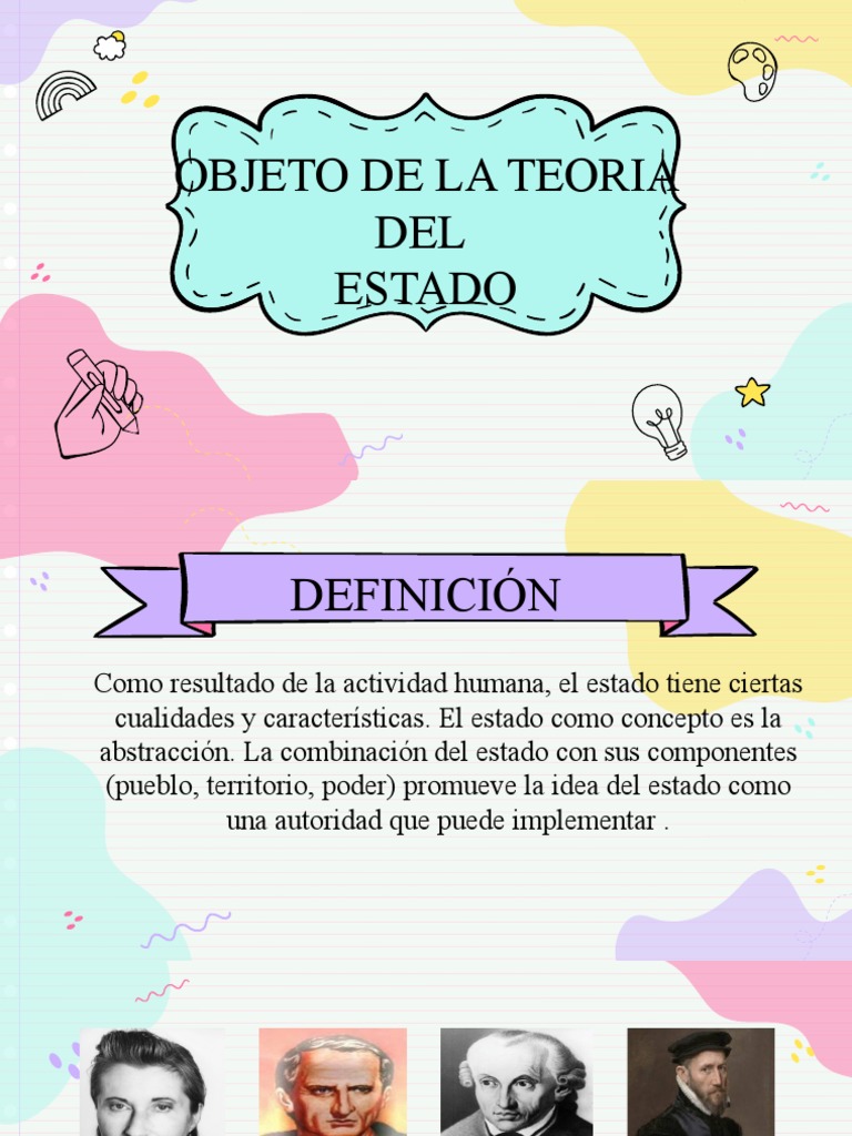 Objeto de La Teoria Del Estado | PDF | Estado (política) | Ciencias económicas