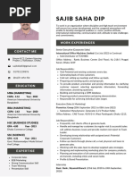 Siam Ahmed CV Part 1 | PDF | Economies