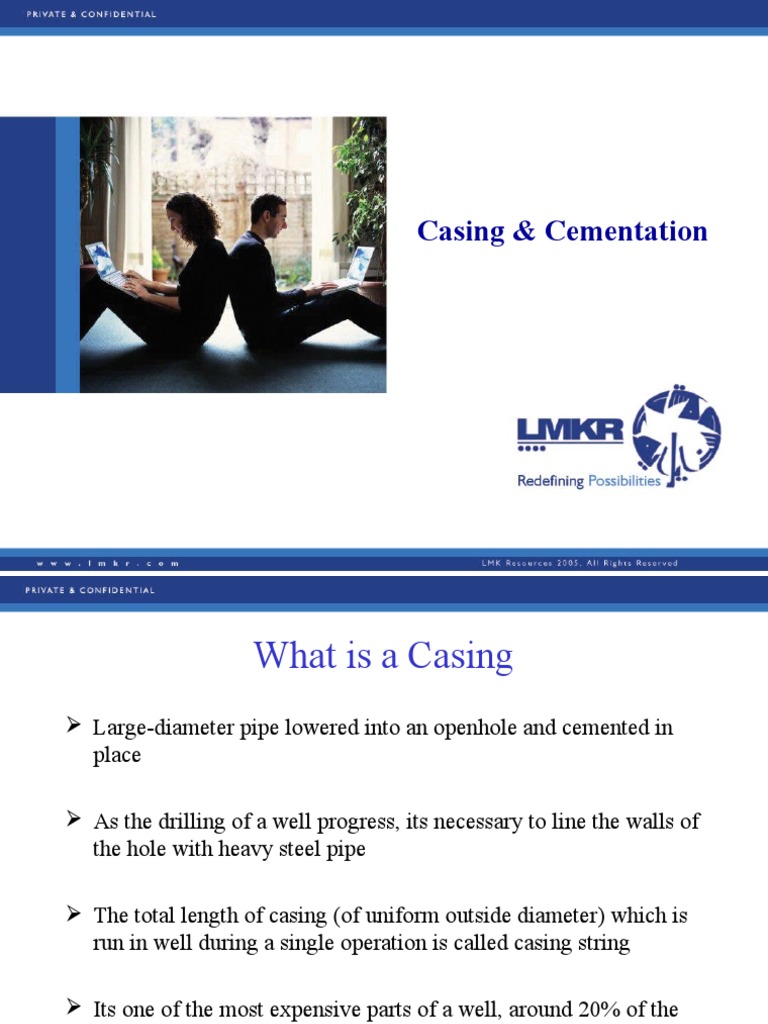 Drill Casing Cementing Pdf Casing Borehole Industrial Processes