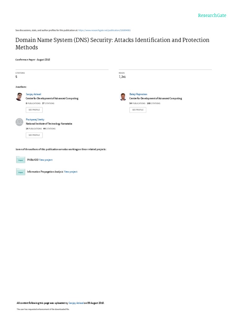 Domain Name System | PDF | Domain Name System | Internet