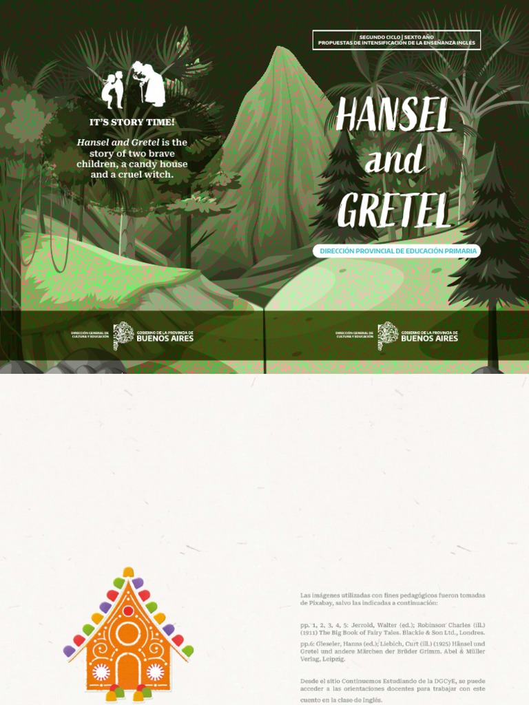 Continuemos Estudiando Hansel and Gretel Minilibro para Imprimir | PDF ...