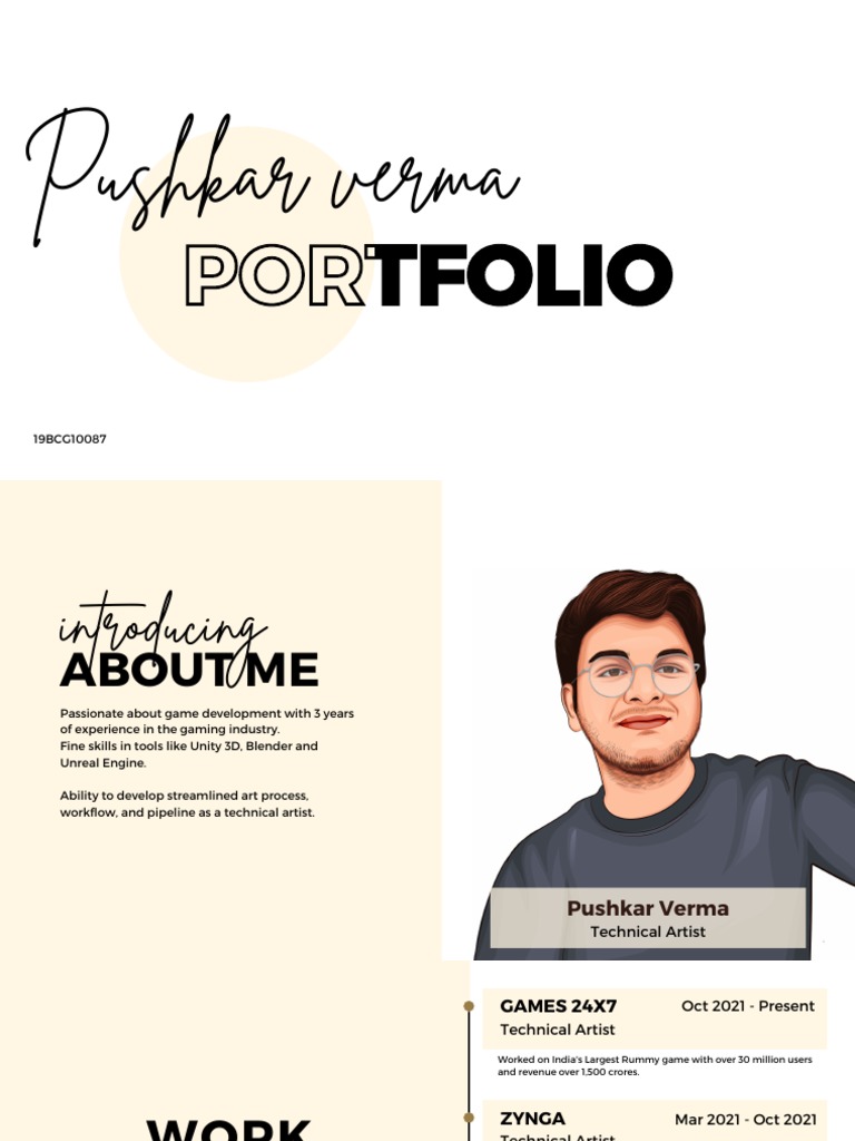 Random Portfolio | PDF | Unity (Game Engine) | Computing