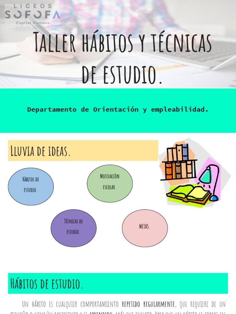 Taller de Hábitos y Técnicas de Estudio | PDF | Motivación | Motivacional