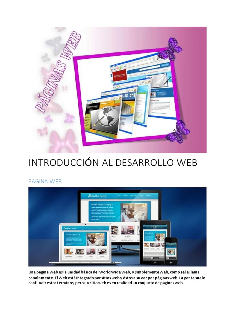 Introducción Al Desarrollo Web | PDF | Red mundial | Internet y web