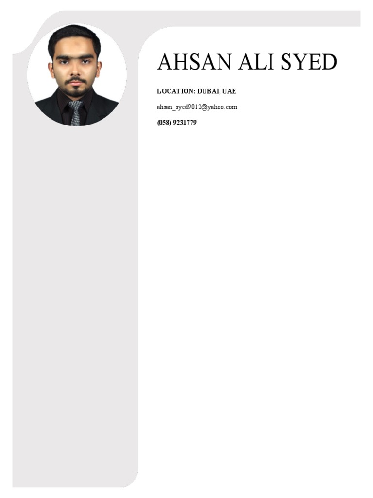 Ahsan Ali Syed 2P P | PDF | Accounts Payable | Point Of Sale